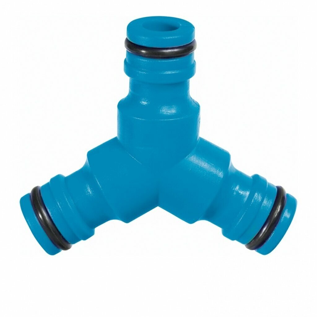 Тройник штуцер, для разветвления/соединения, Palisad, Luxe, 65727