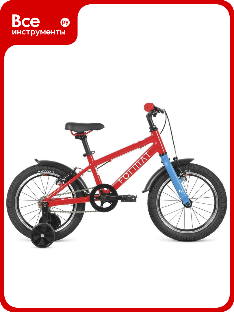 Велосипед FORMAT Kids 16, 2022, красный RBK22FM16527, 105 см