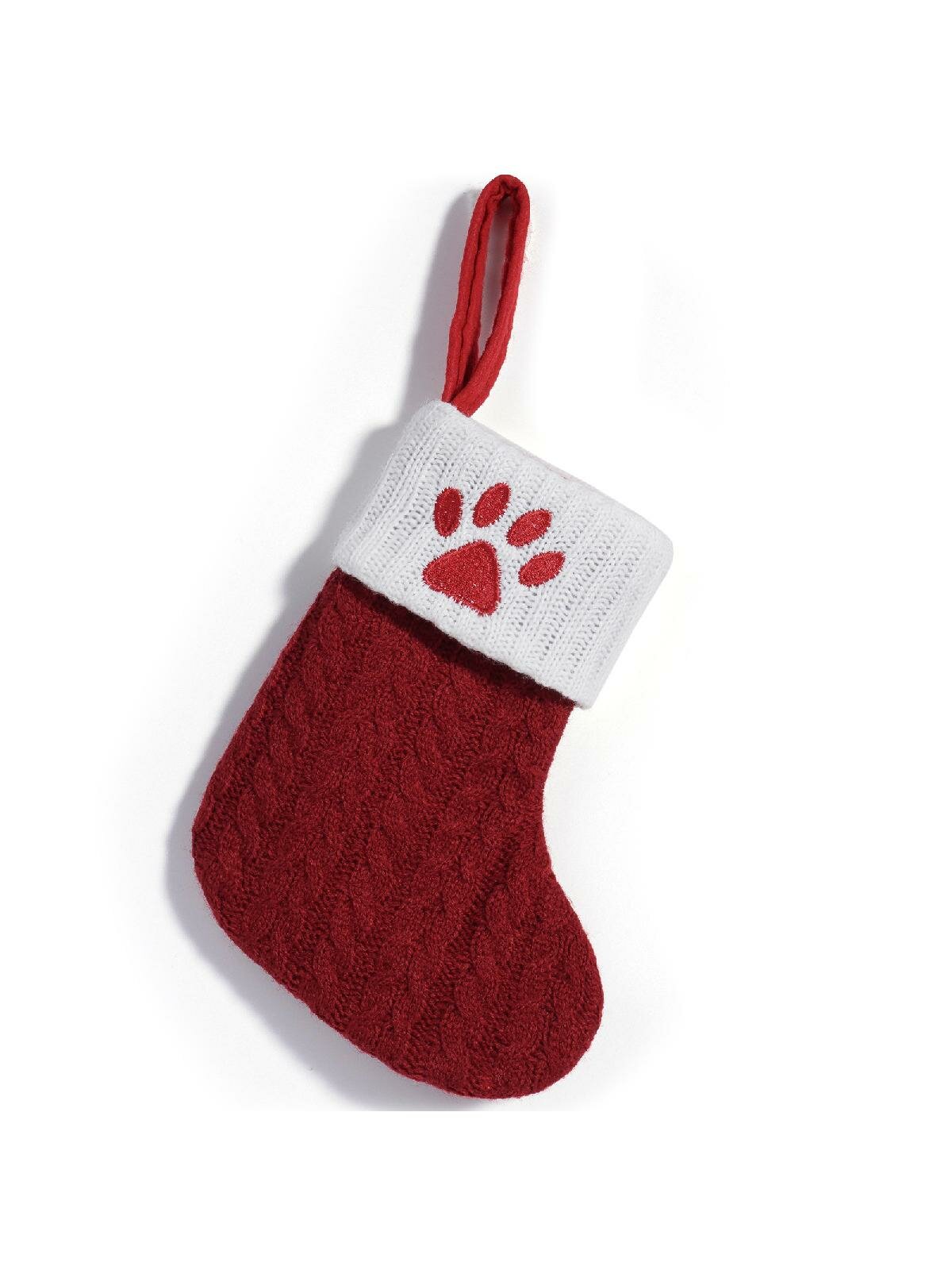 Индивидуальные вязаные чулки с рождественскими буквами для праздничного украшения дома и офиса