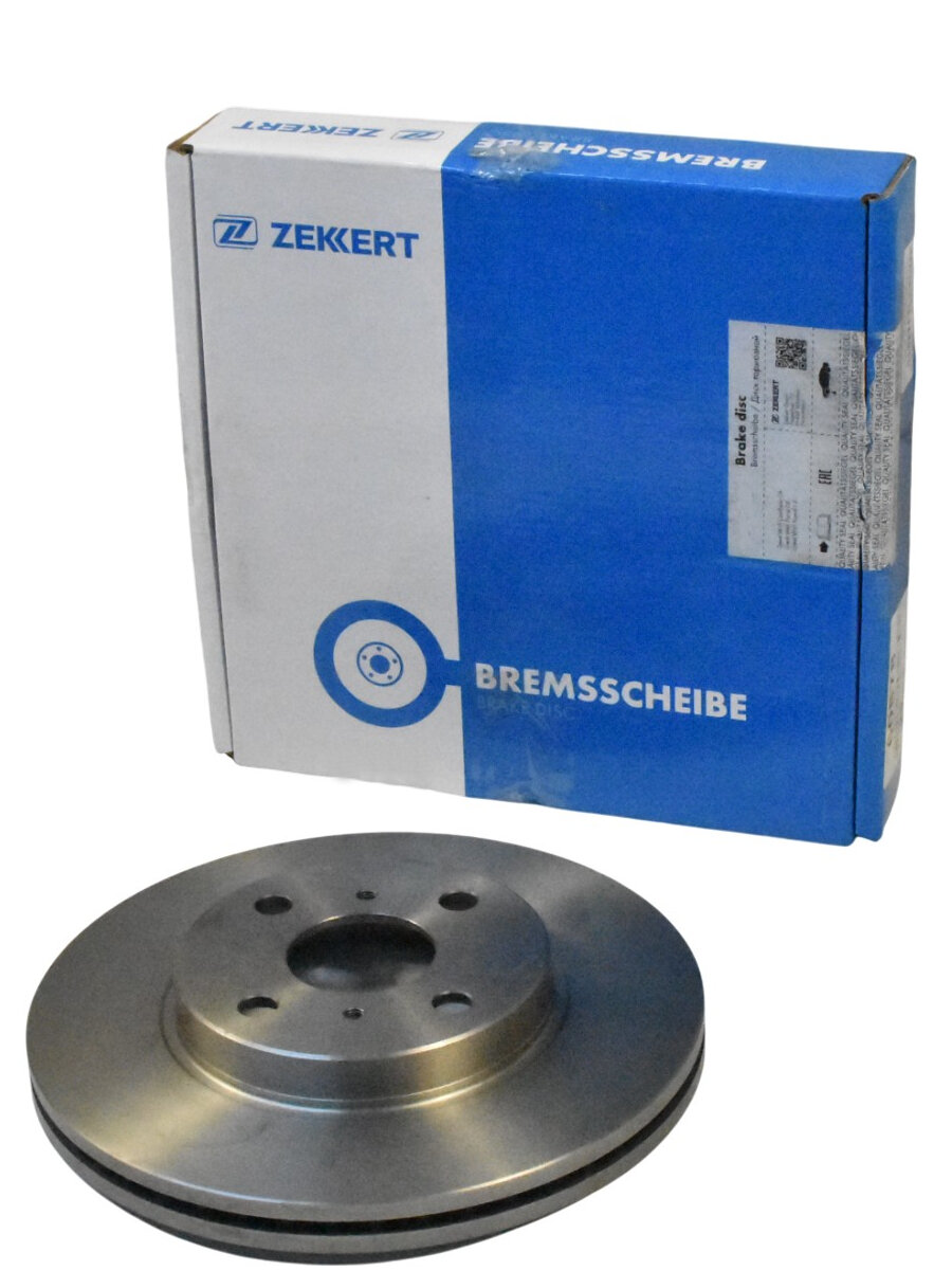 Диск тормозной передний Zekkert Great Wall Florid, Coolbear, Hover M2, M4