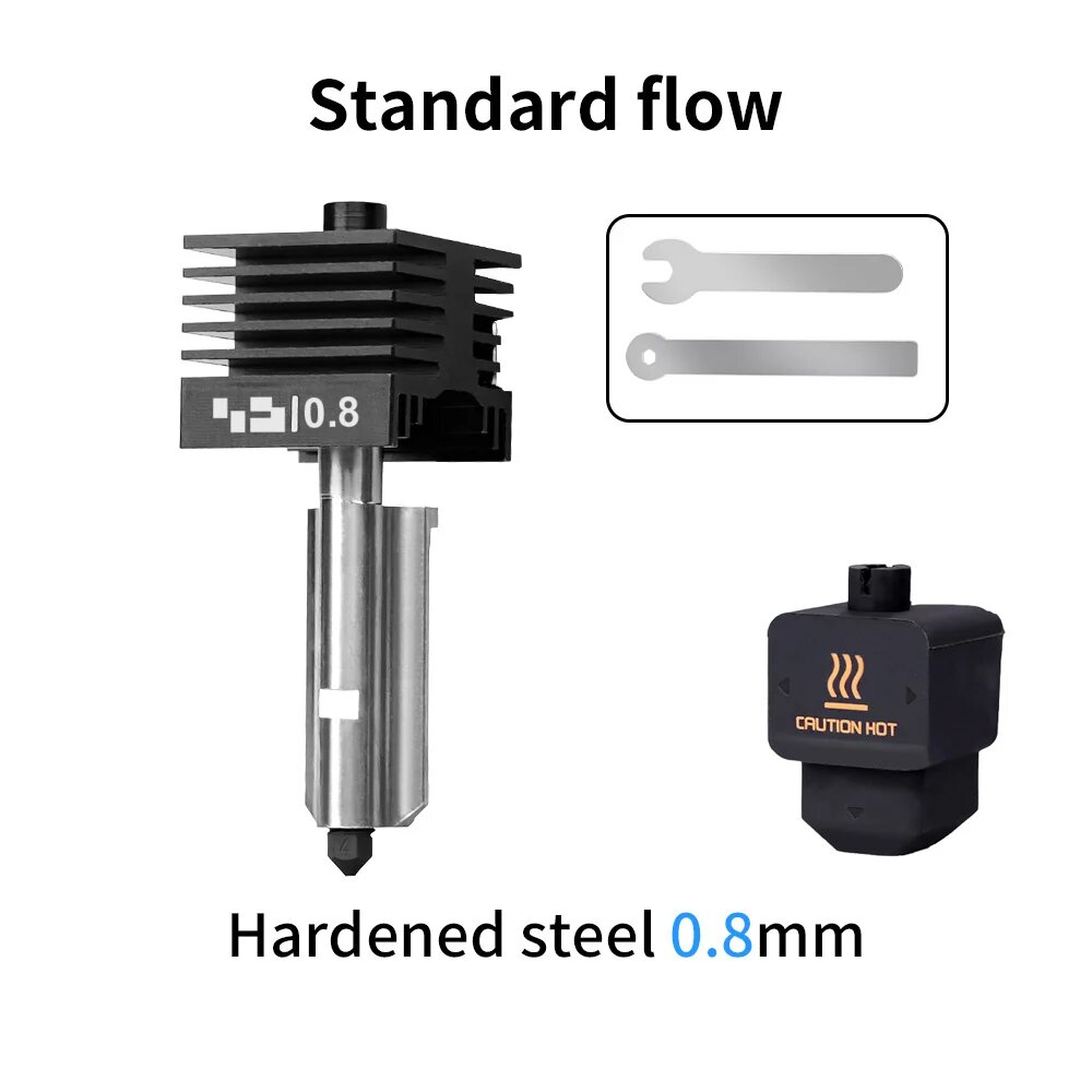 Hotend P2S 0.8 Standard Flow для Bambu Lab H2D/H2S