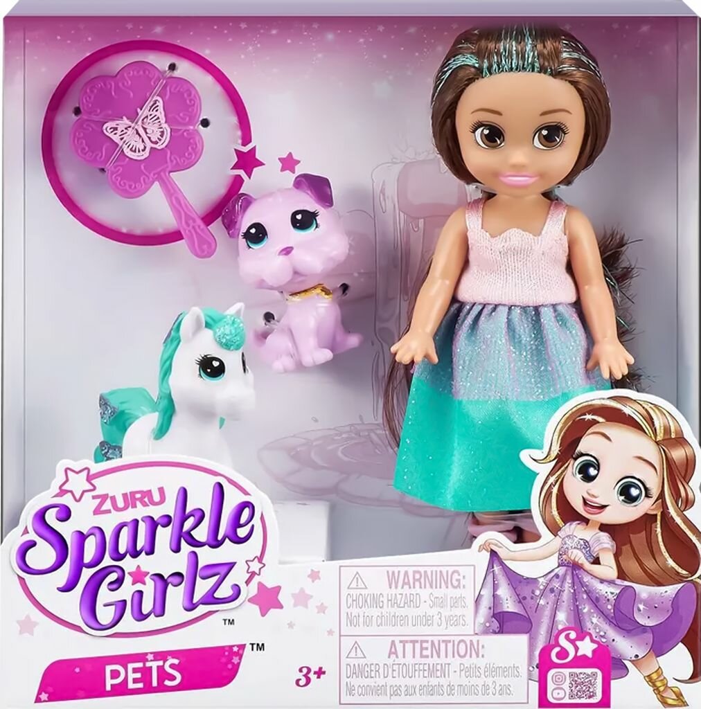 Набор игровой SPARKLE GIRLZ Принцесса с питомцами, в ассортименте, Арт. 100522