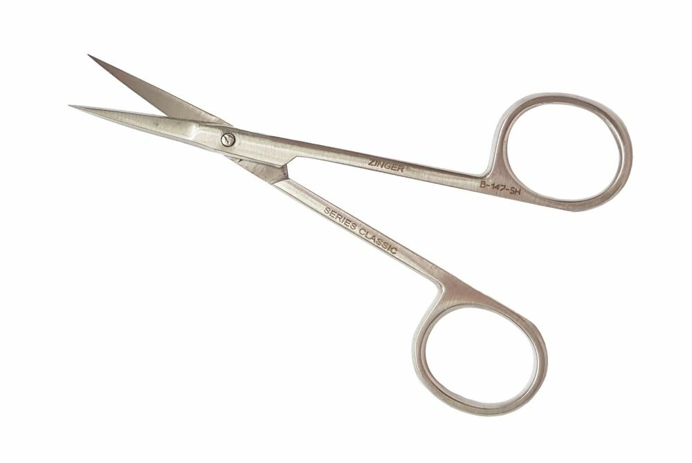 Маникюрные ножницы для кутикулы Zinger B-147 S SH IS с профессиональной ручной заточкой