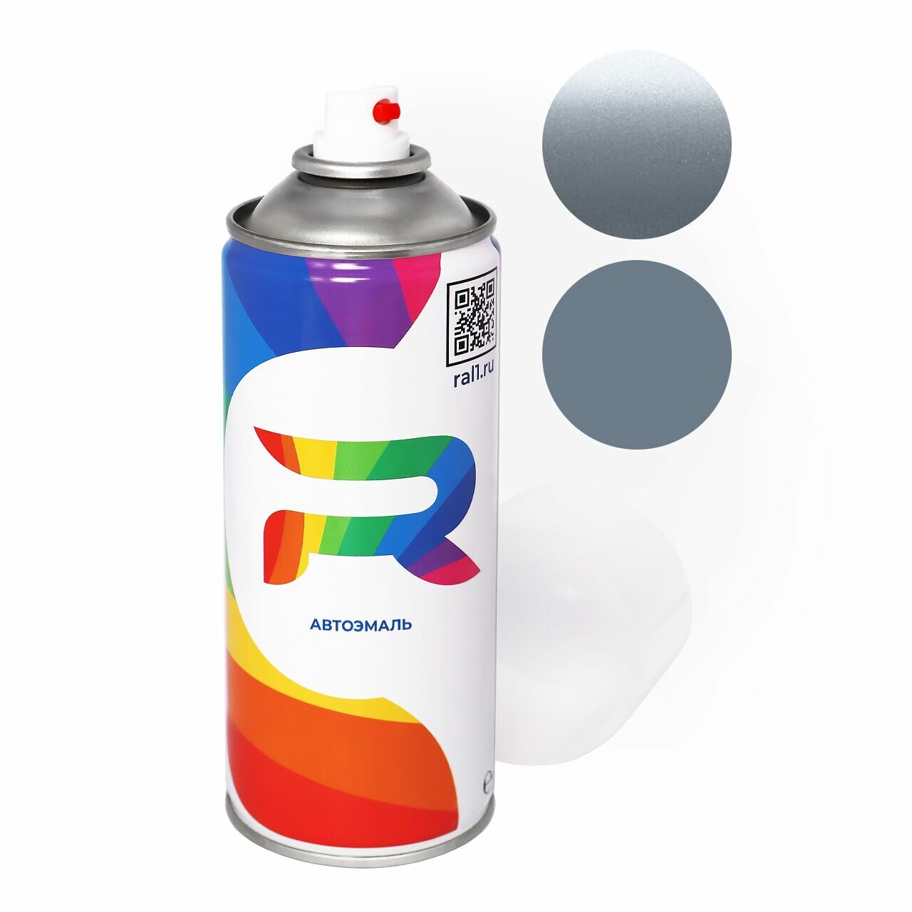 Автоэмаль аэрозольная Honda B83M, B-83M - Iceberg Silver (Базовая краска, Двухслойный металлик, Сине-серый) баллон 520 мл.