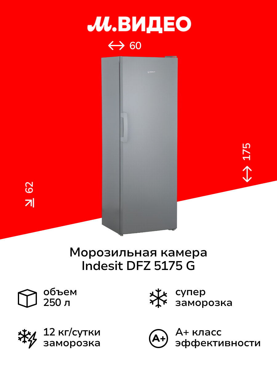 Морозильная камера Indesit DFZ 5175 G