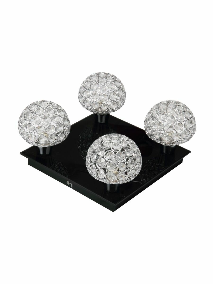 Люстра потолочная, Спот потолочный, CC20578/4, Цвет- черный, G9, 4*40Вт