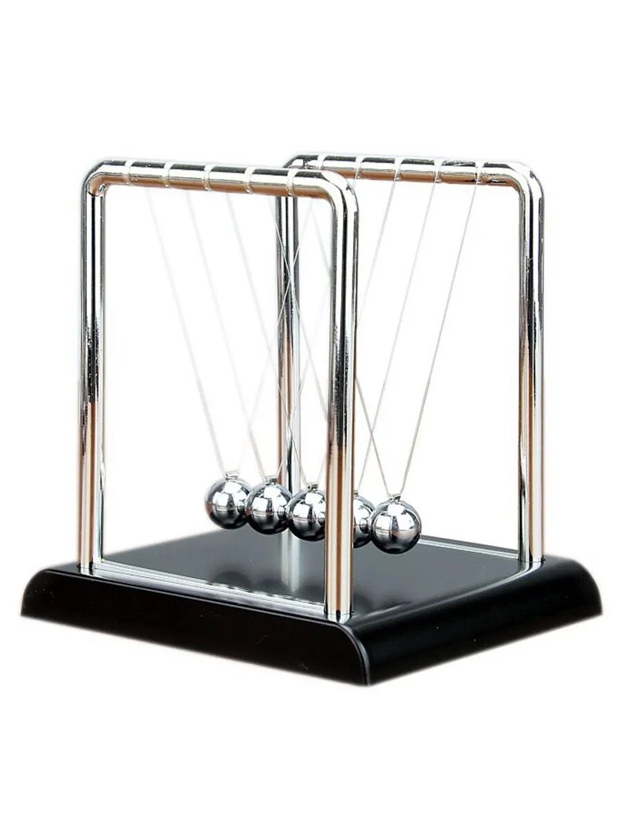 Научная игрушка, маятник Ньютона, стальные шары, 18 см