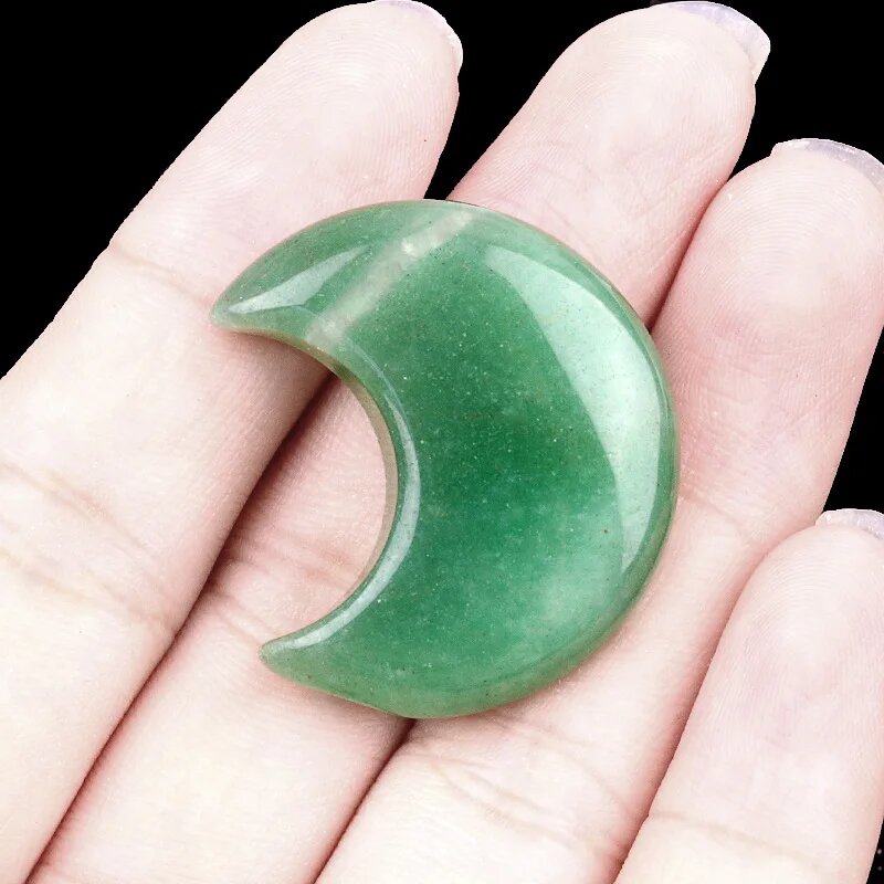 Лунные камни из натурального камня Изумрудный, Green Aventurine