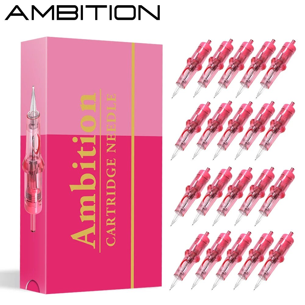 Набор игл для тату Ambition Tattoo 20 шт. 1005RL 0.30mm