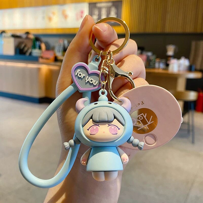 Новый брелок Nini Paradise 2025 для женщин, изысканный кулон для рюкзака, милые аксессуары для ключей Подлинный брелок