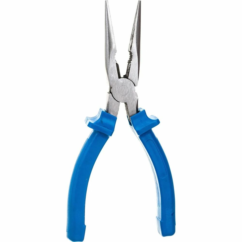 Прямые утконосы 200мм с синими ручками сервис ключ 71201