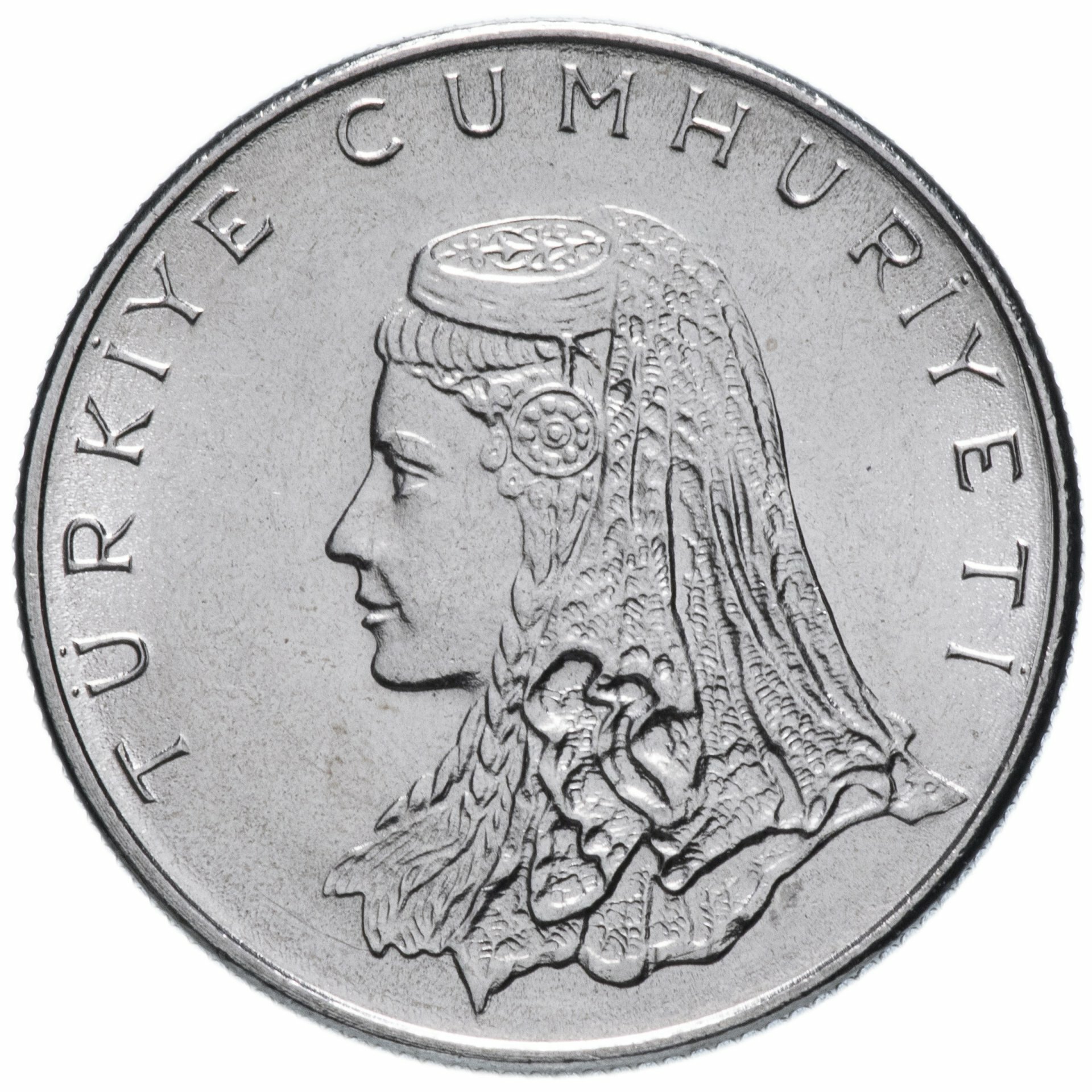 Турция 50 курушей kurus 1977-1979, Сталь, в сохранности UNC