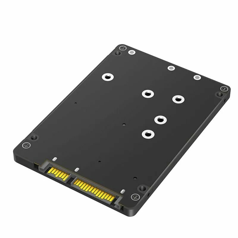 2 в 1 адаптер M.2 NGFF Key B и MSATA SSD на 2.5 SATA3