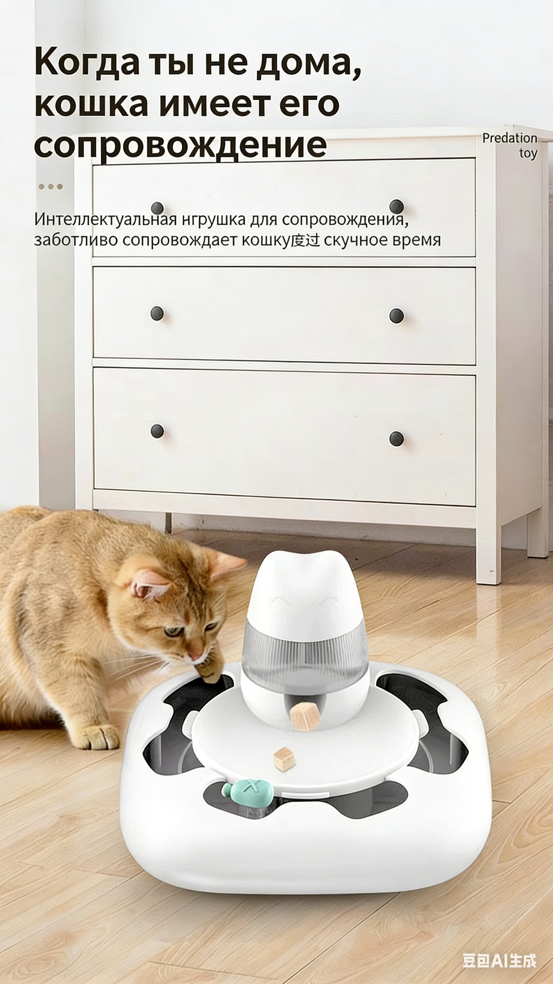 Игрушка-хищник Funny Cat, для собак, перезаряжаемый, машина для пищевых добавок