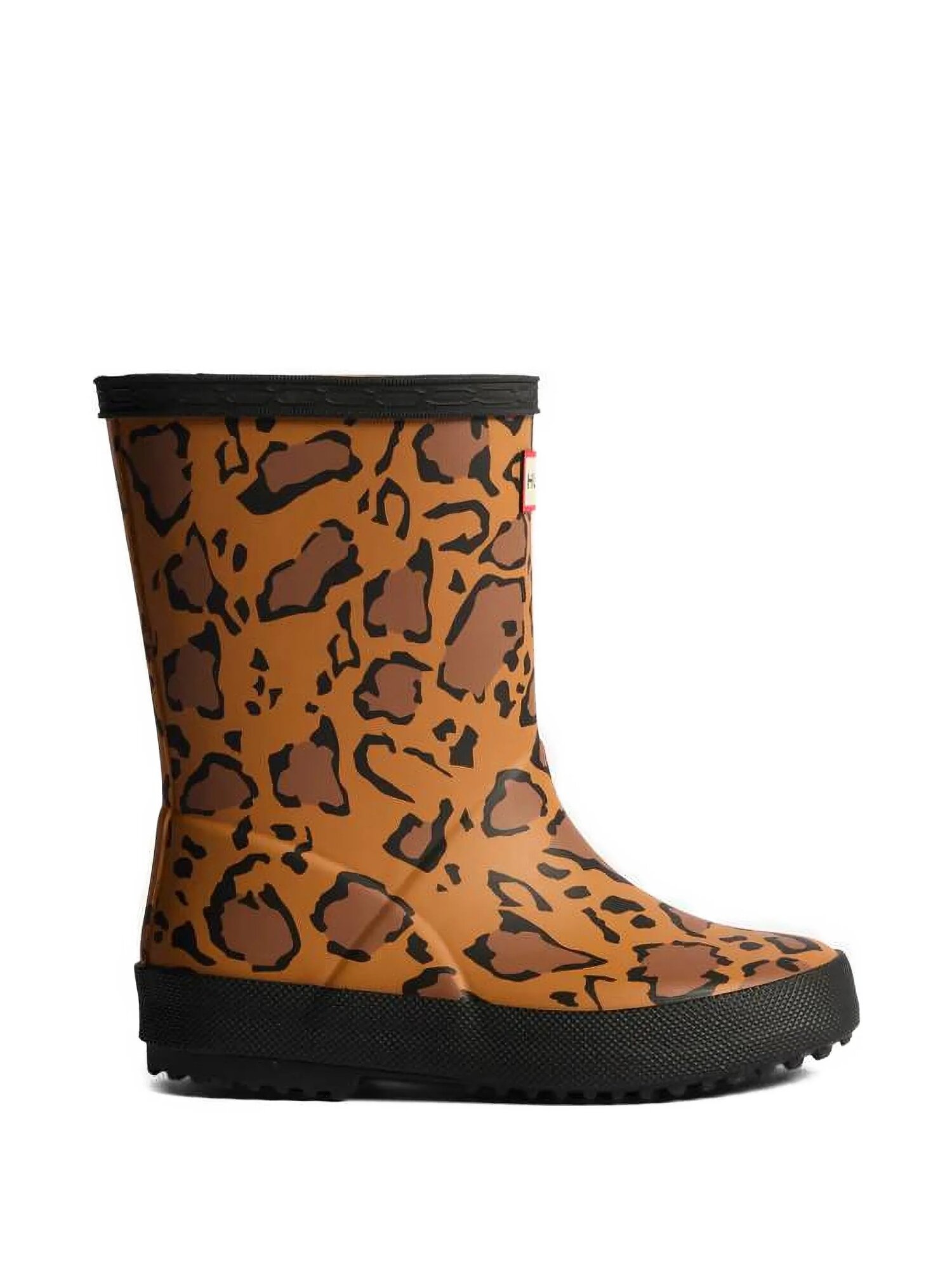 Сапоги HUNTER Leopard rain boots, размер 22, коричневый — фото 1