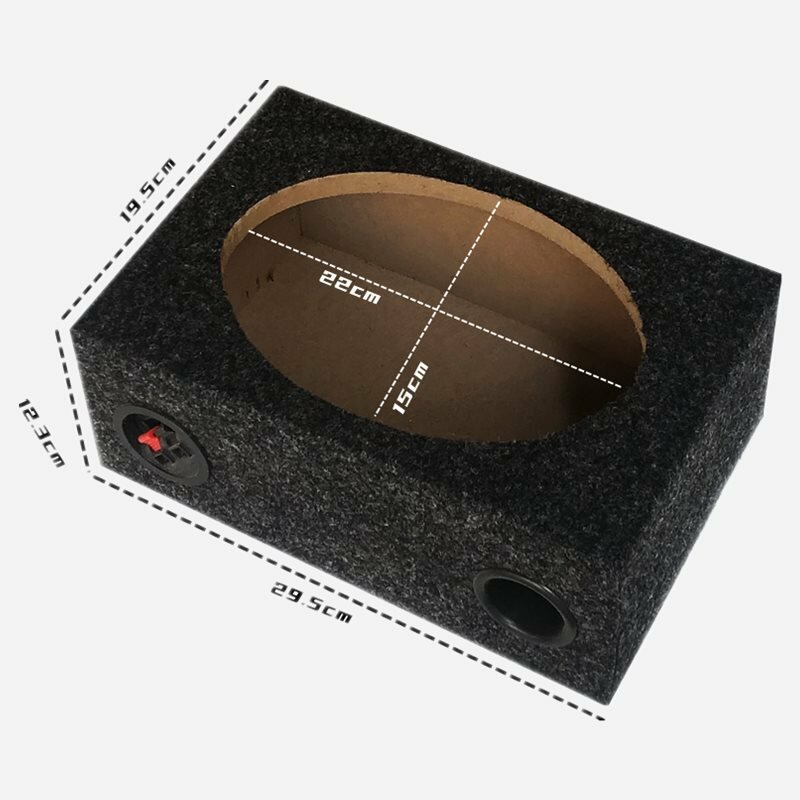 4-дюймовый 5-дюймовый 6inch 6.5inch 6x9inch динамик квадратная деревянная коробка, пустая коробка для дома, низкий динамик, шкаф для пробного динамика в автомобиле