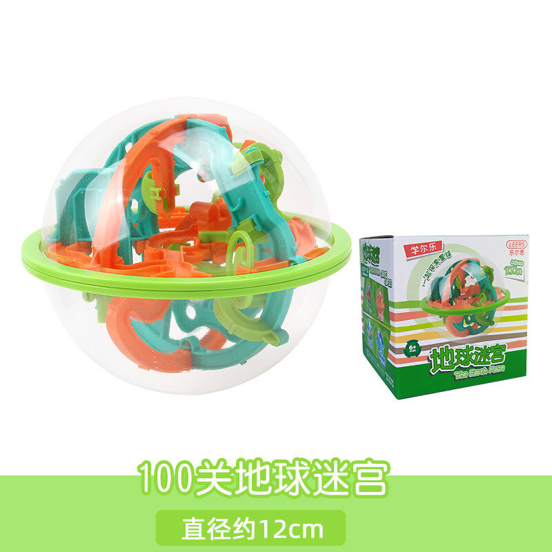 【Быстрая доставка】Leersi 3D лабиринт с шариком, лабиринтный вызов, балансировочная дорожка, игрушка для детей