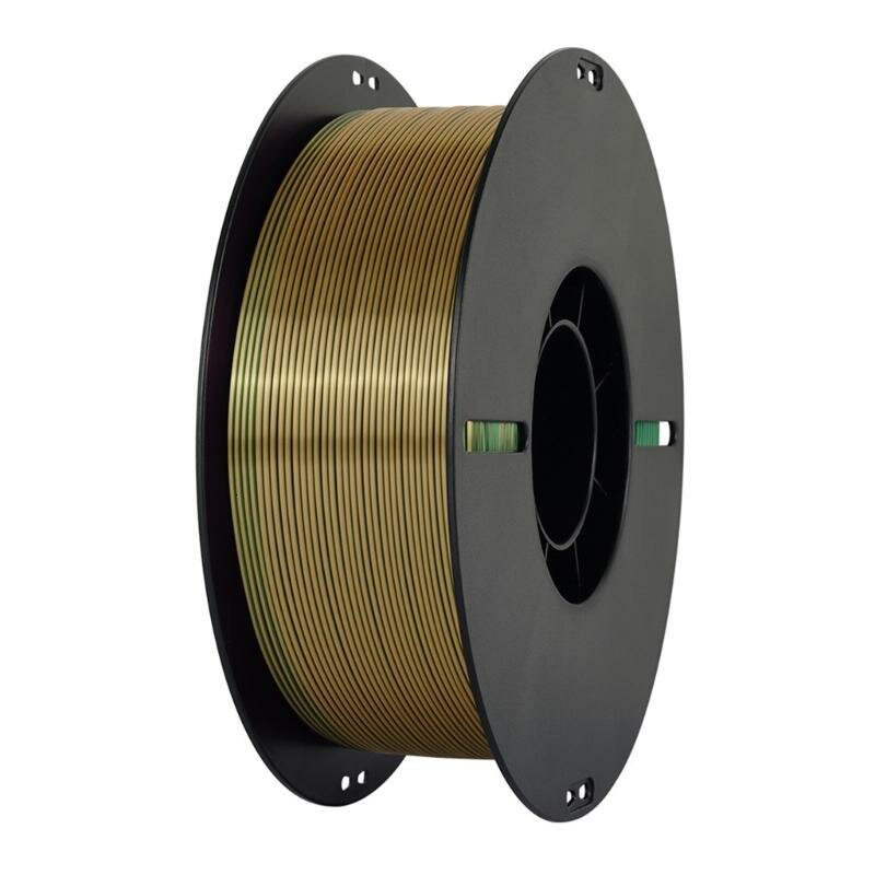 1.75мм 3D-филамент 1кг для FDM, Синий зеленый оранжевый