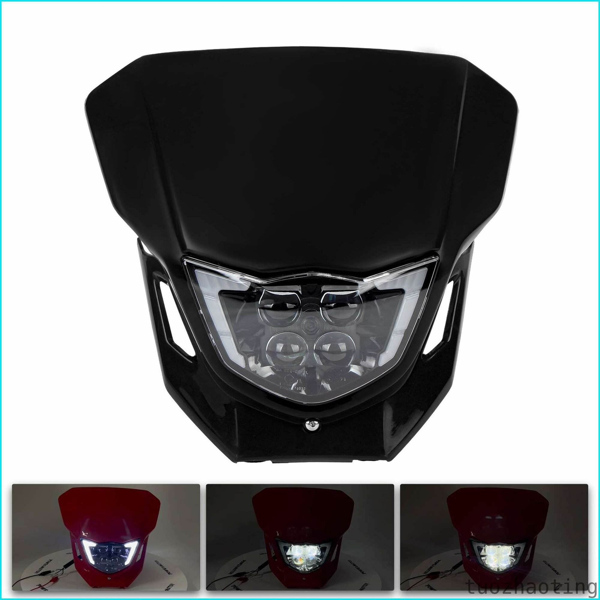 Светодиодные фары для мотоциклов, подходящие для внедорожных мотоциклов for Yamaha BSE Kayo WR YZ 250F 450 TT125 T2 Z4 MX