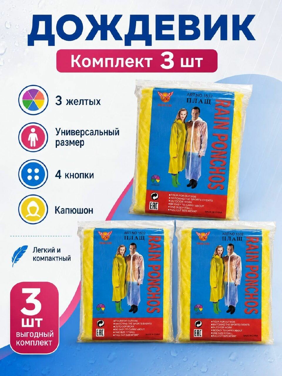 Плащ-дождевик