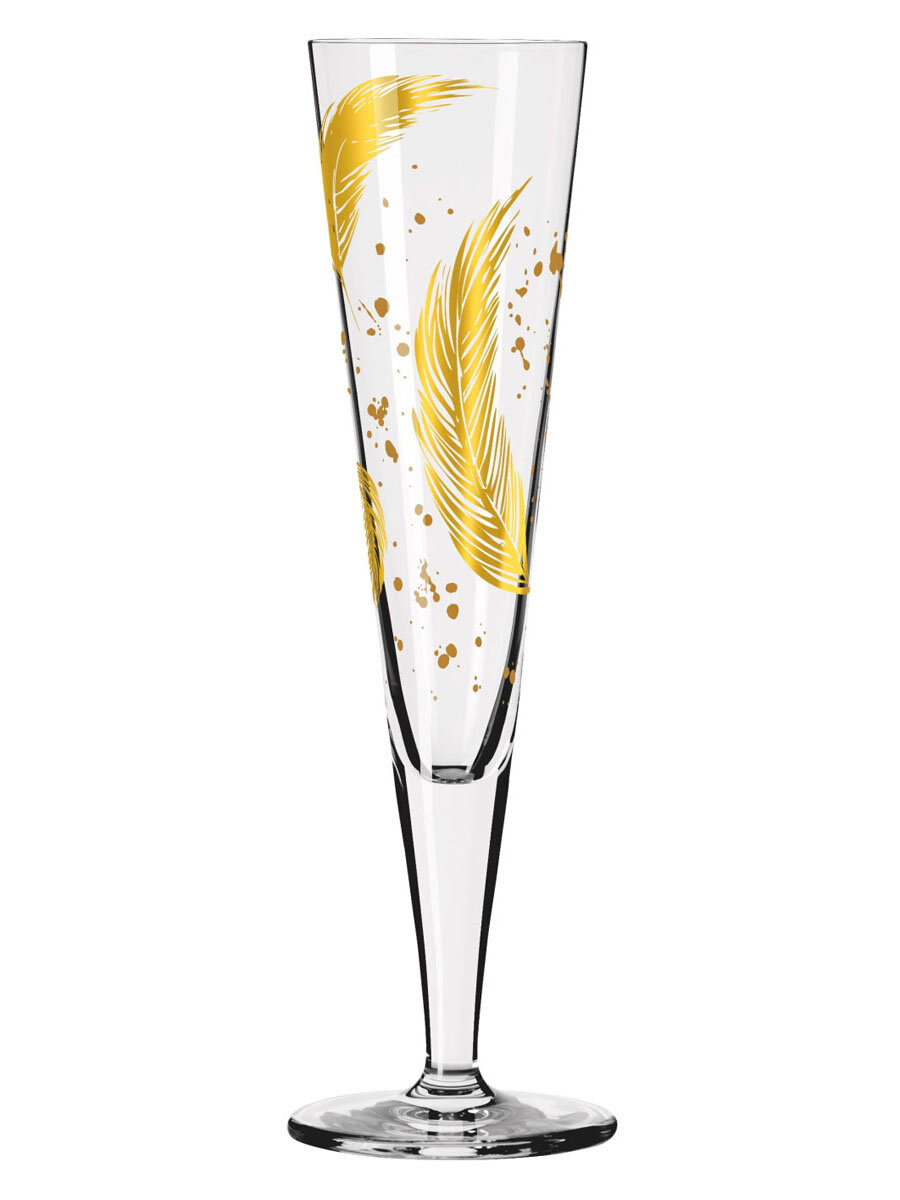 Бокал для шампанского Ritzenhoff Goldnacht Champus Арнольт 205 мл, 1 шт.