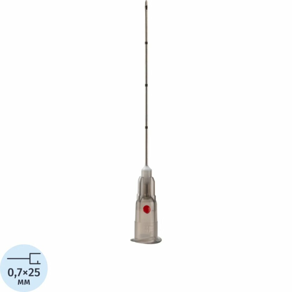 Игла (канюля) д/контур. пласт. SoftFill Precision 22G/50, игла22G/25, 20шт/уп, 1833054
