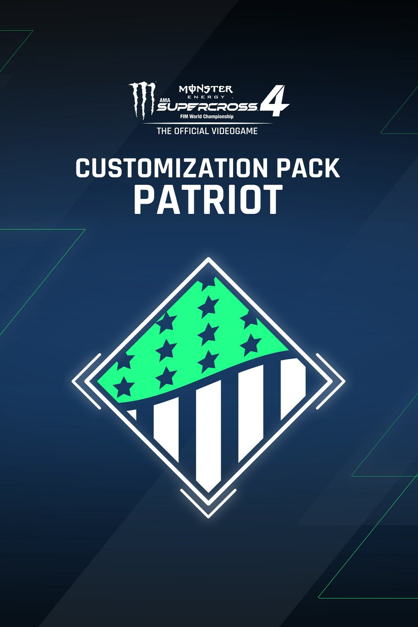 Monster Energy Supercross 4 - Customization Pack Patriot — для Xbox · нужна базовая игра · Xbox One, Xbox Series X|S