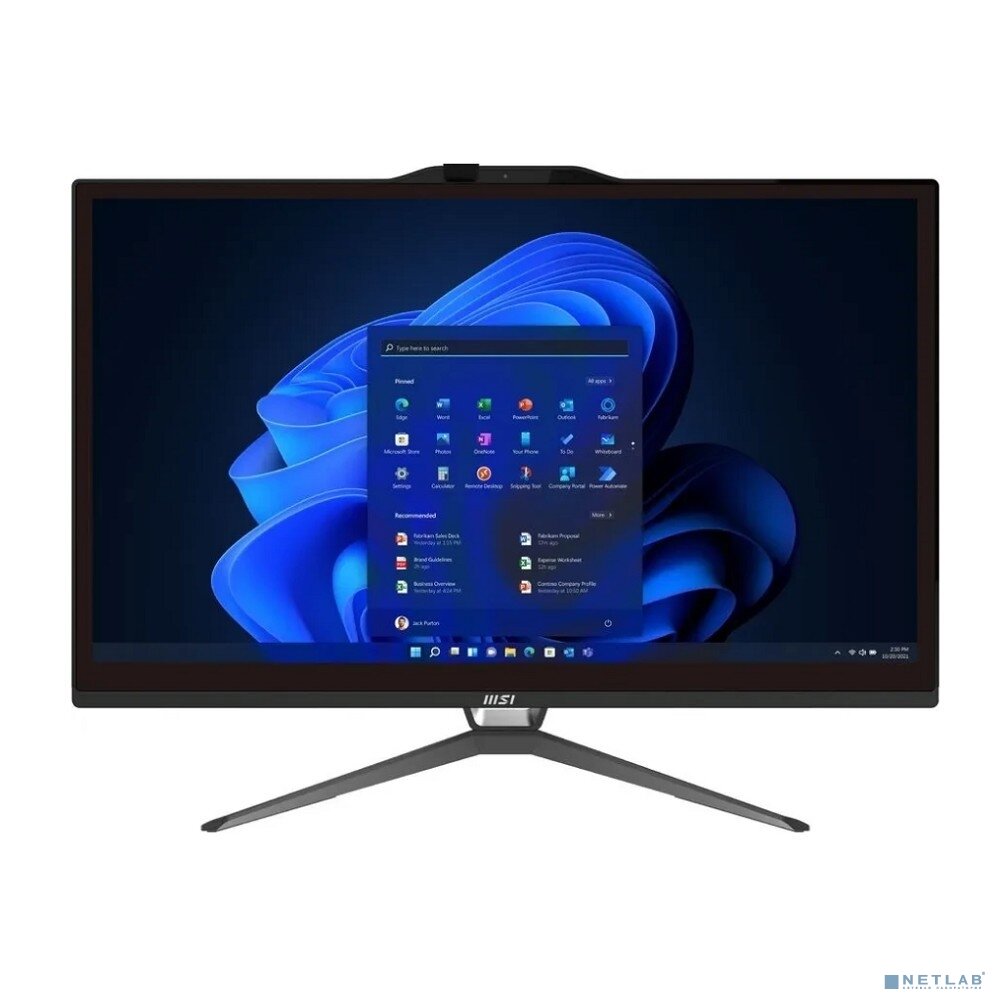 MSI Pro AP222T 14M AiO [9S6-AC0151-666] Black 21,5" {FHD Touch i3-14100 /16Gb /512GB SSD/ TPM/ Wired KB&mouse /noOS}