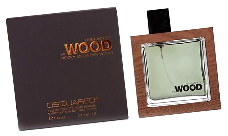 Одеколон для мужчин Дискваред2 Хи Вуд Роки Маунтин Вуд 100 мл - Dsquared He Wood Rocky Mountain Wood