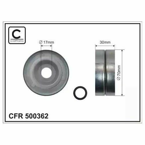 Ролик приводного ремня Caffaro 500362 для Honda Civic IX, CR-V IV