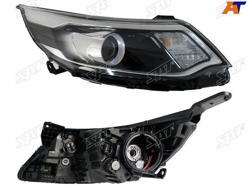 . SAT Фара для KIA RIO 15-17 правая линза