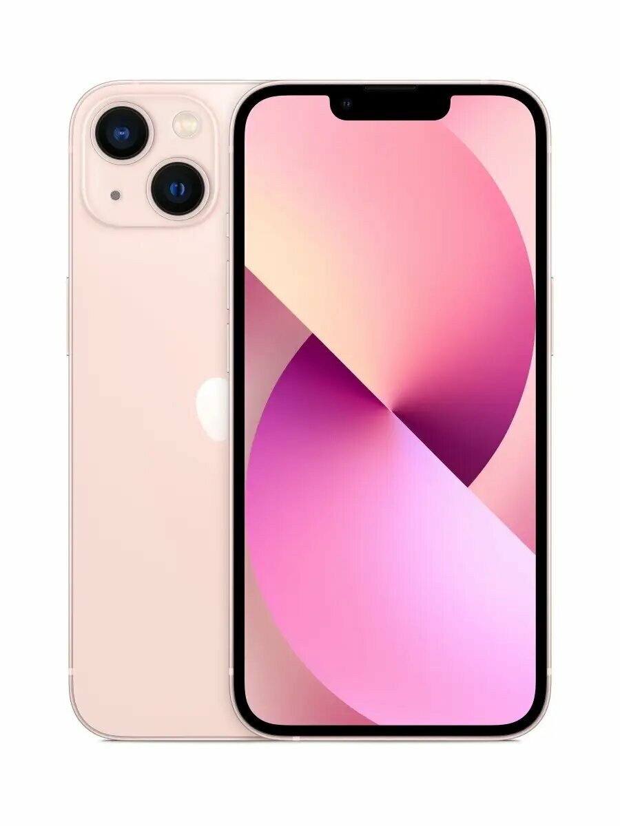 Смартфон Apple iPhone 13 128 ГБ, nano SIM + eSIM, Розовый