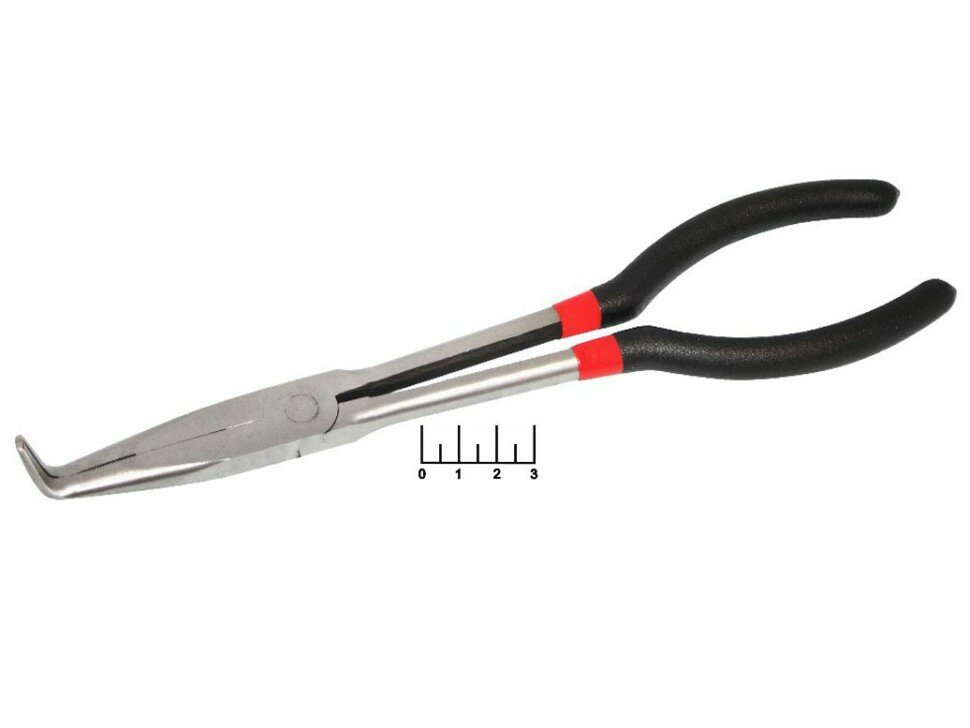 Круглогубцы 280мм угловые