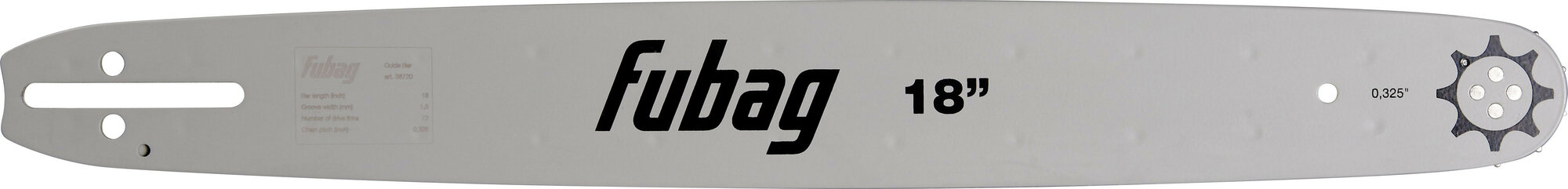 Шина F95K (18 "; 1.5 мм; 0.325" ; 72 зв.) FUBAG