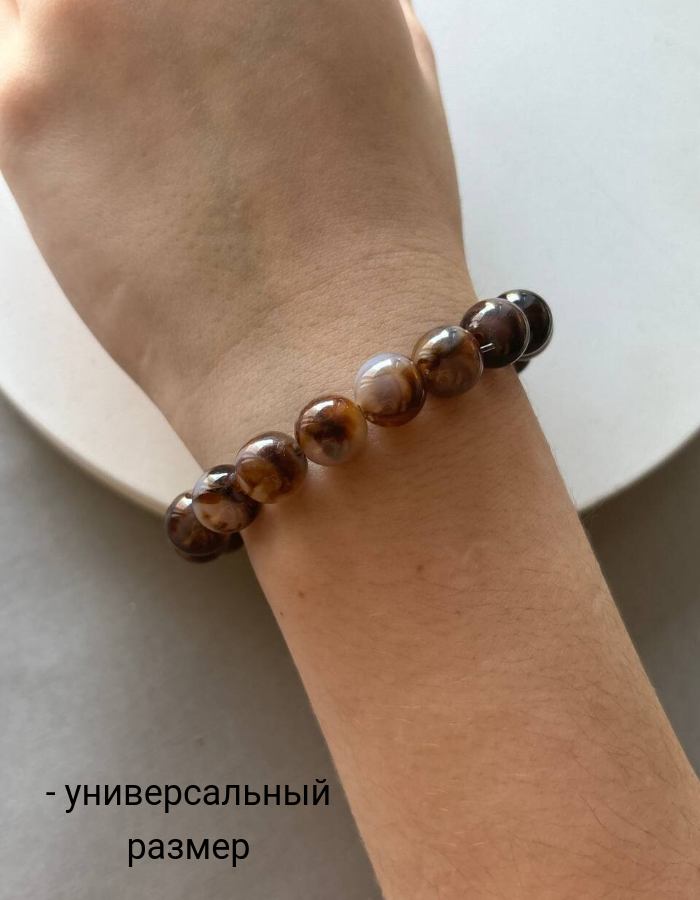 Браслет-цепочка, кристалл