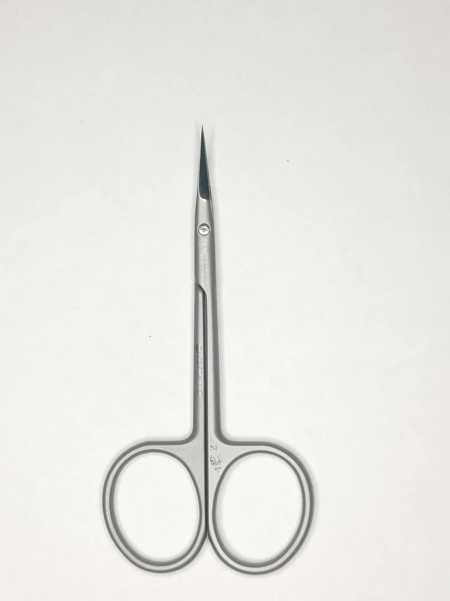 Ножницы для кутикулы MERTZ Model 1355, нержавеющая сталь, 22 см, серые