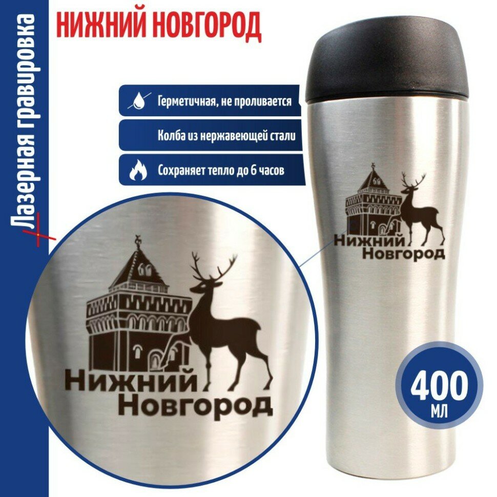 Термокружка "Нижний Новгород" (400 мл)