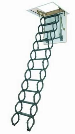 Металлическая Чердачная Лестница Fakro Lst 60Х90Х280