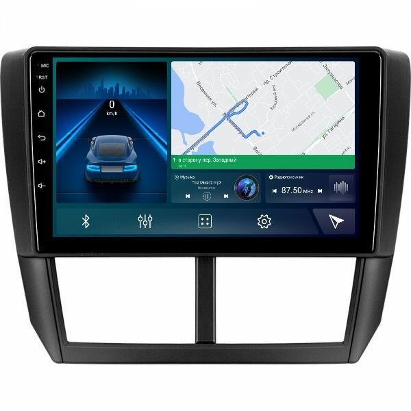 Магнитола CRS-300 Субару Форестер 3, Subaru Forester SH 2007-2013, Impreza GH и GE 2007-2011 - Android 13 - Процессор 8 ядер - Память 4+64Gb - Carplay - DSP 36 полос - 4G(Sim)
