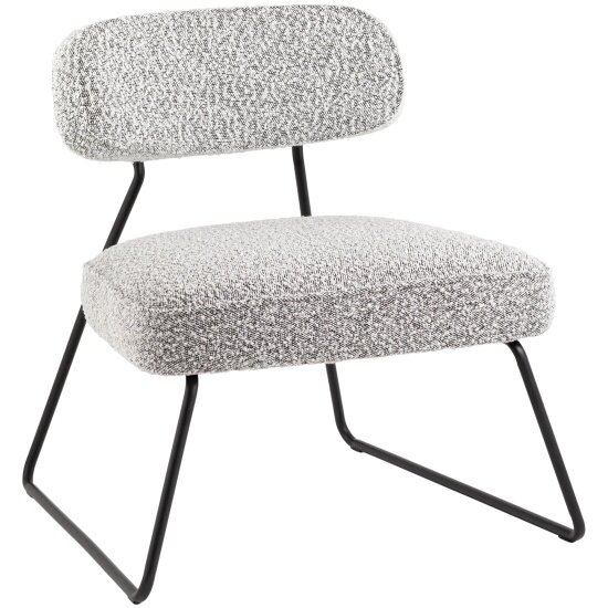 Кресло Stool Group лаунж Kate, серый