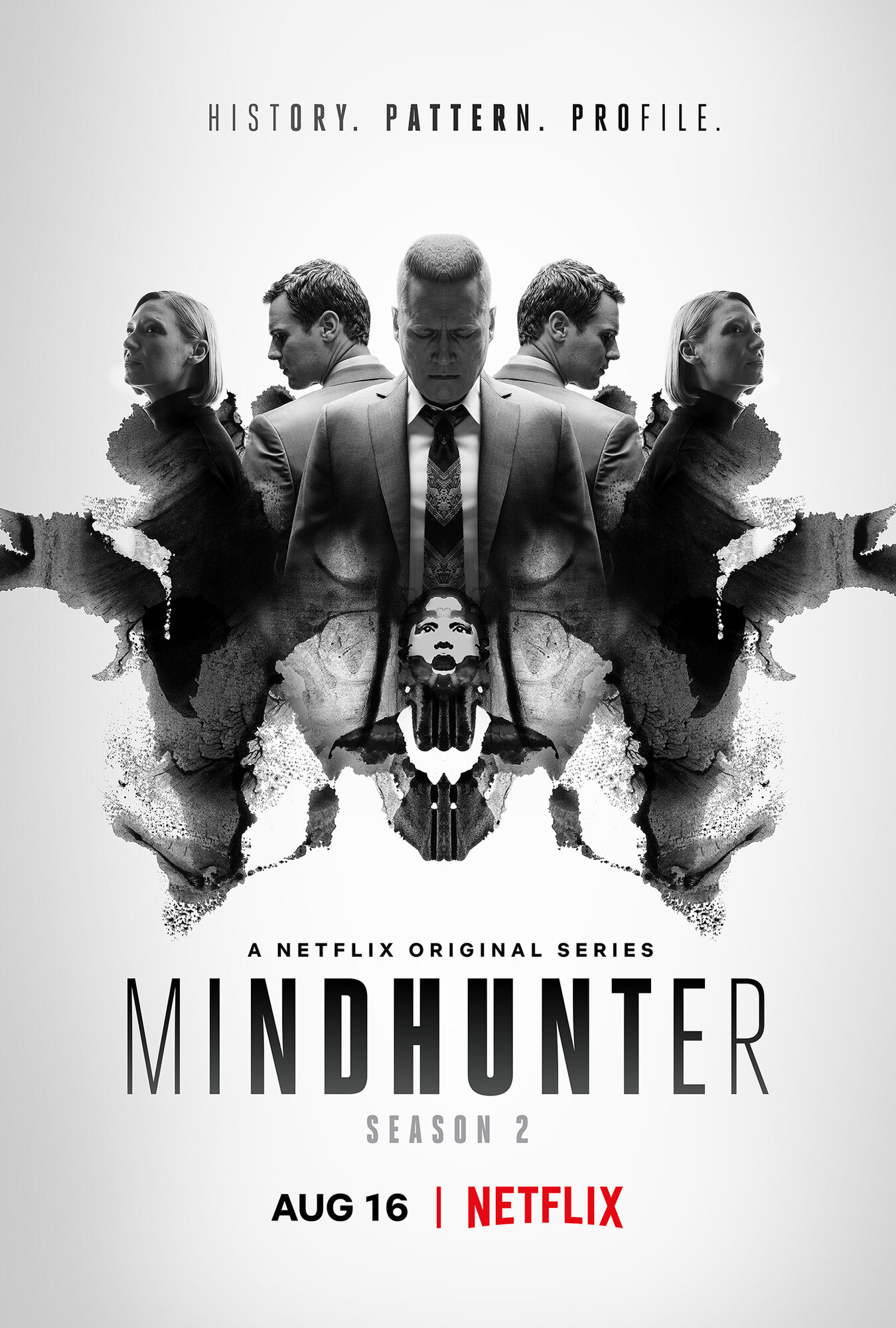 Постер плакат для интерьера "Сериал Дэвида Финчера: Охотник за разумом. Mindhunter"/ Декор дома, офиса, комнаты A3 (297 x 420 мм)