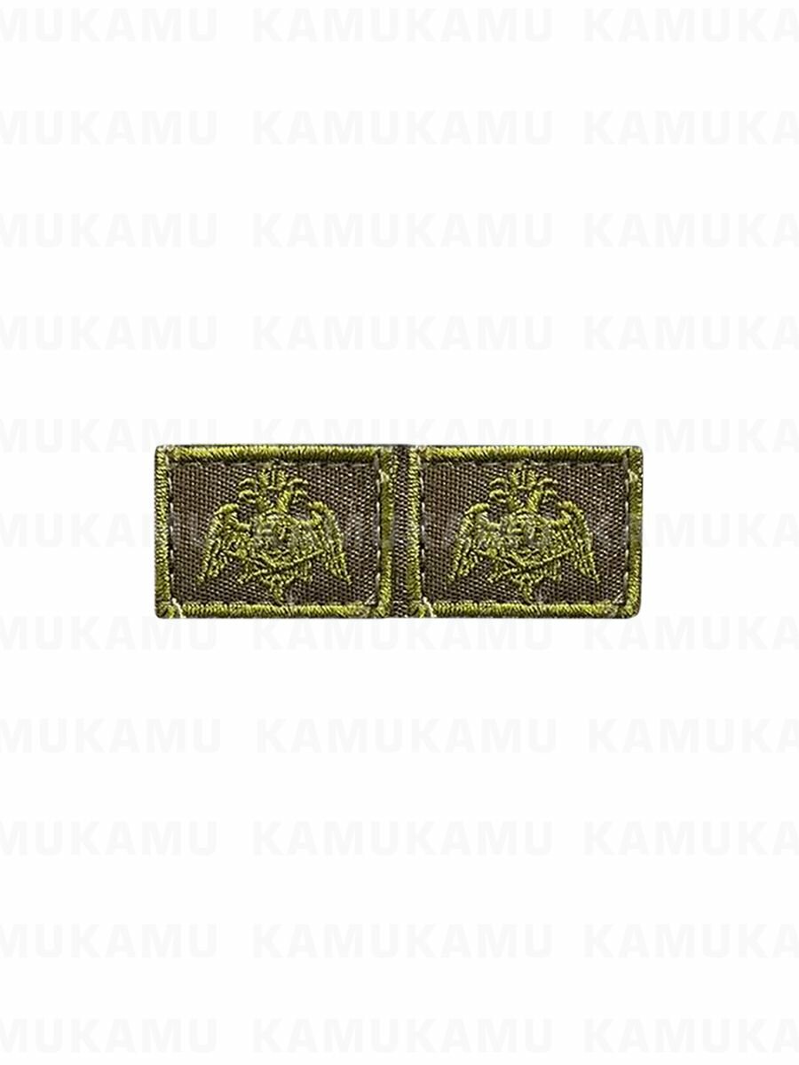 Нашивка петличная Росгвардия, Полевая цвет оливковый 752278