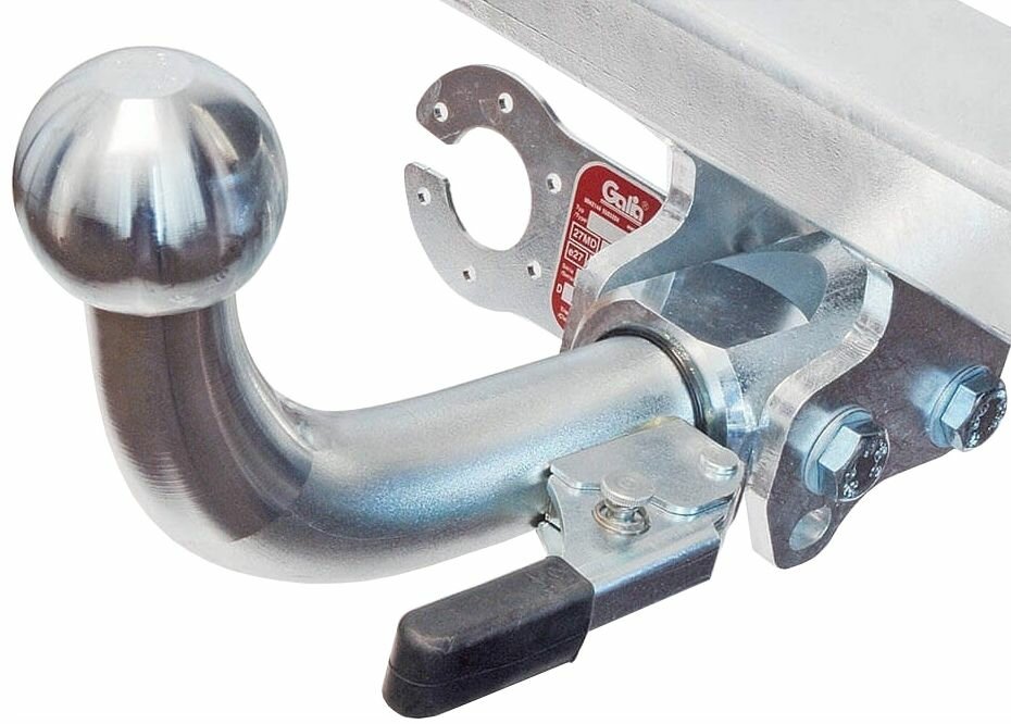 Фаркоп оцинкованный Galia A046C для Audi Q5 2008-2016(паспорт и сертификат в комплекте)(без электрики)