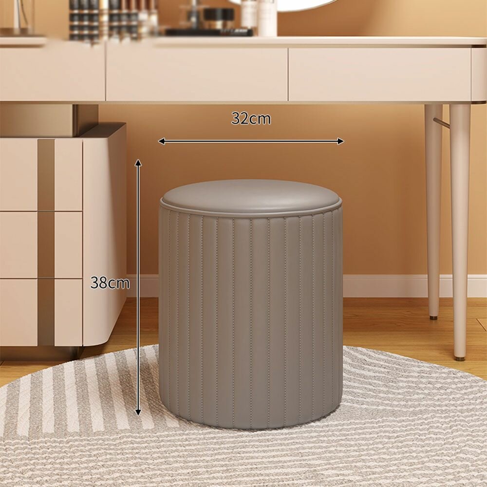 Домашний диван-табурет, mаленький табурет бытовой низкий табурет круглый.