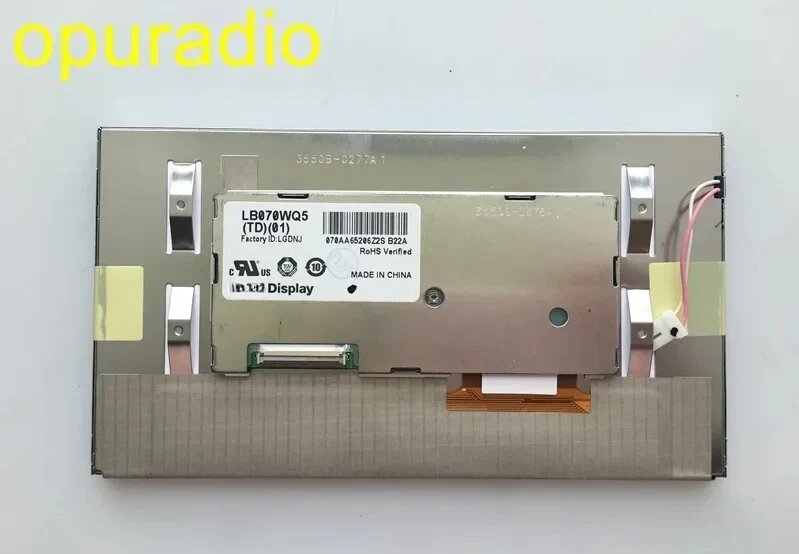 Бесплатная почта, новый 7-дюймовый ЖК-экран для Opel Insignia DVD800 Navi, автомобильный DVD, ЖК-панель