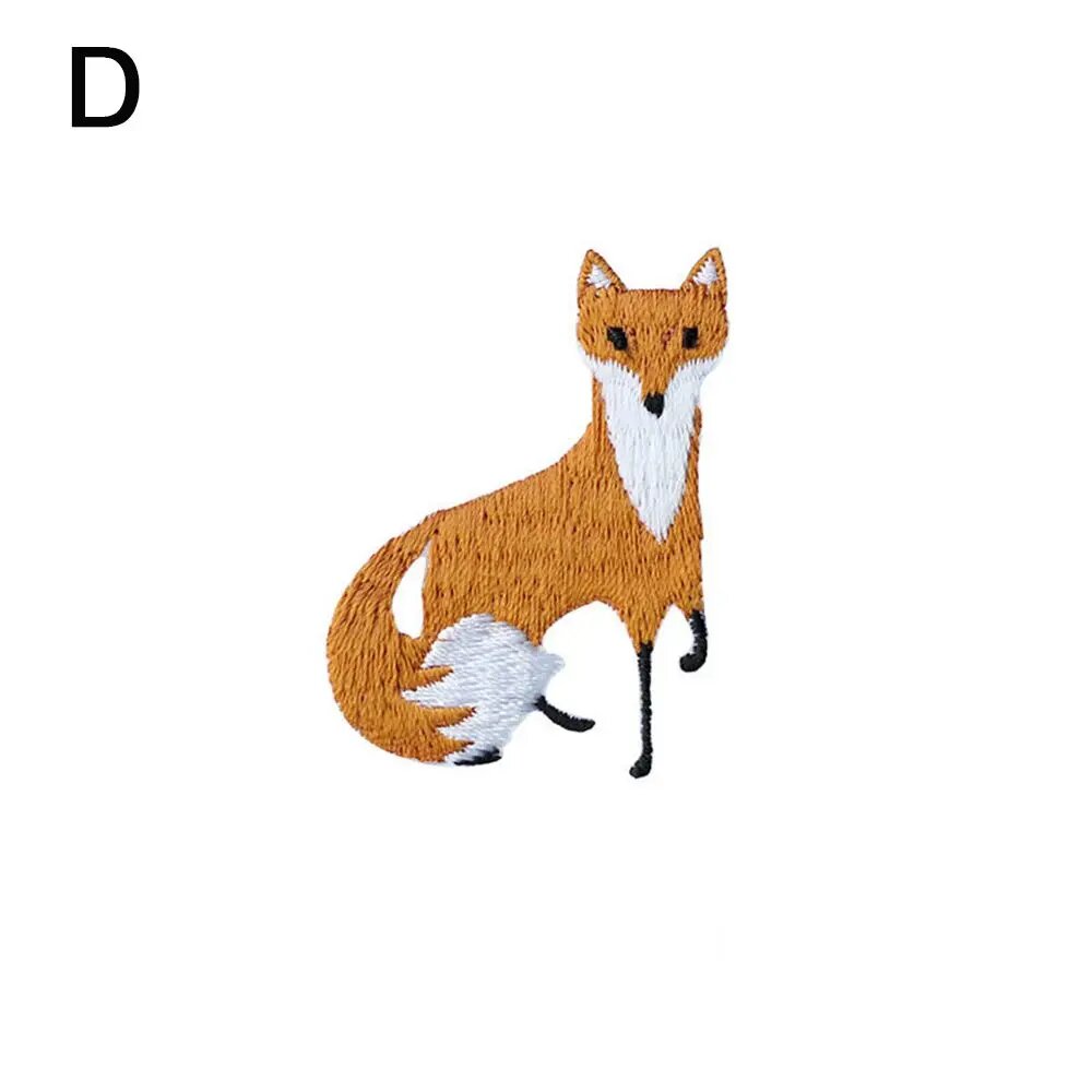 Патч лиса полиэстер D