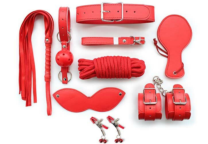Набор BDSM "Red Experiment"