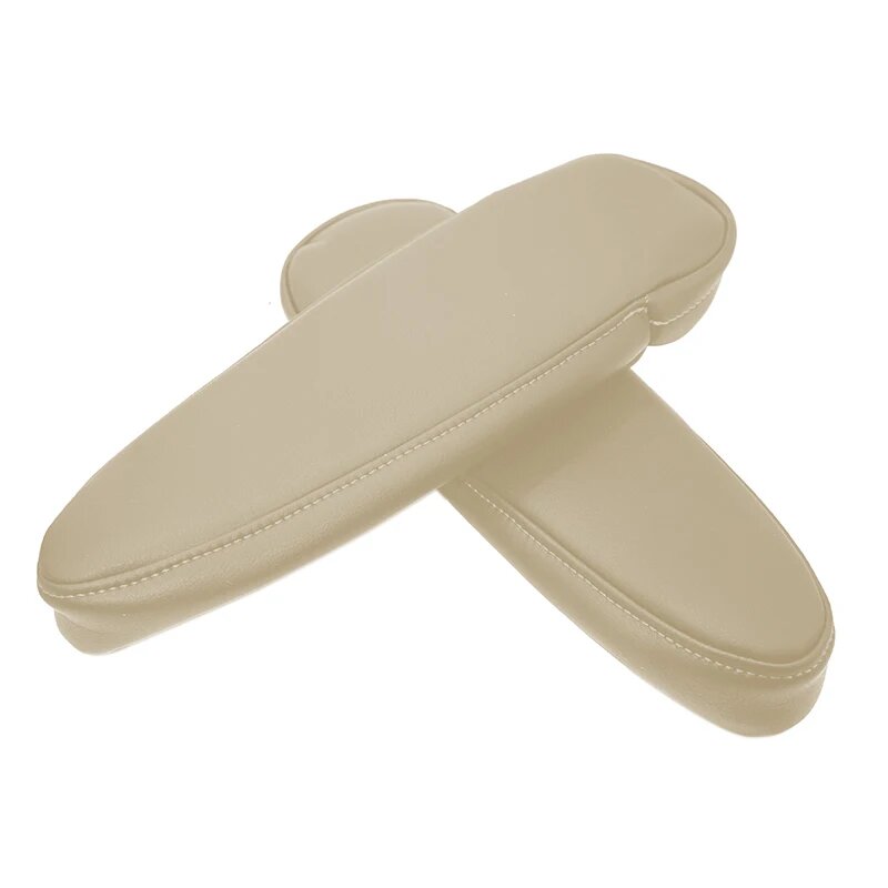 Автомобильные аксессуары, кожаный подлокотник из микрофибры с боковой ручкой Front pair Beige