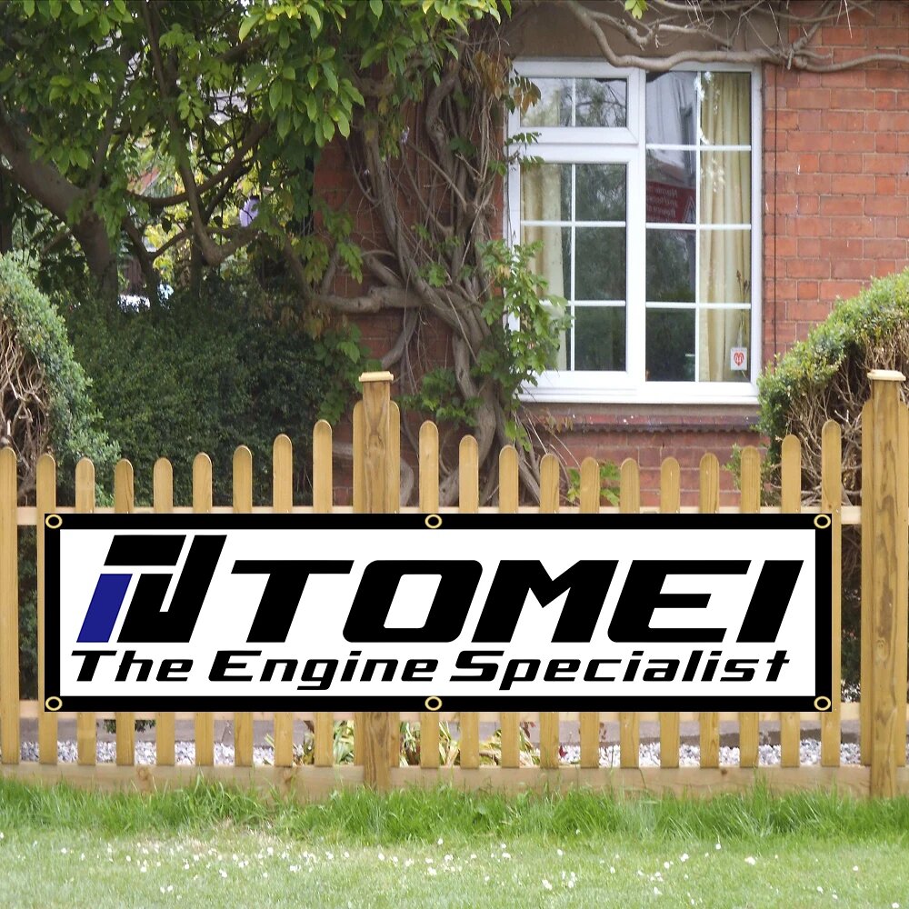 Tomeis гоночный флаг полиэстер 60x240 см 45 x 180cm, 6 Holes