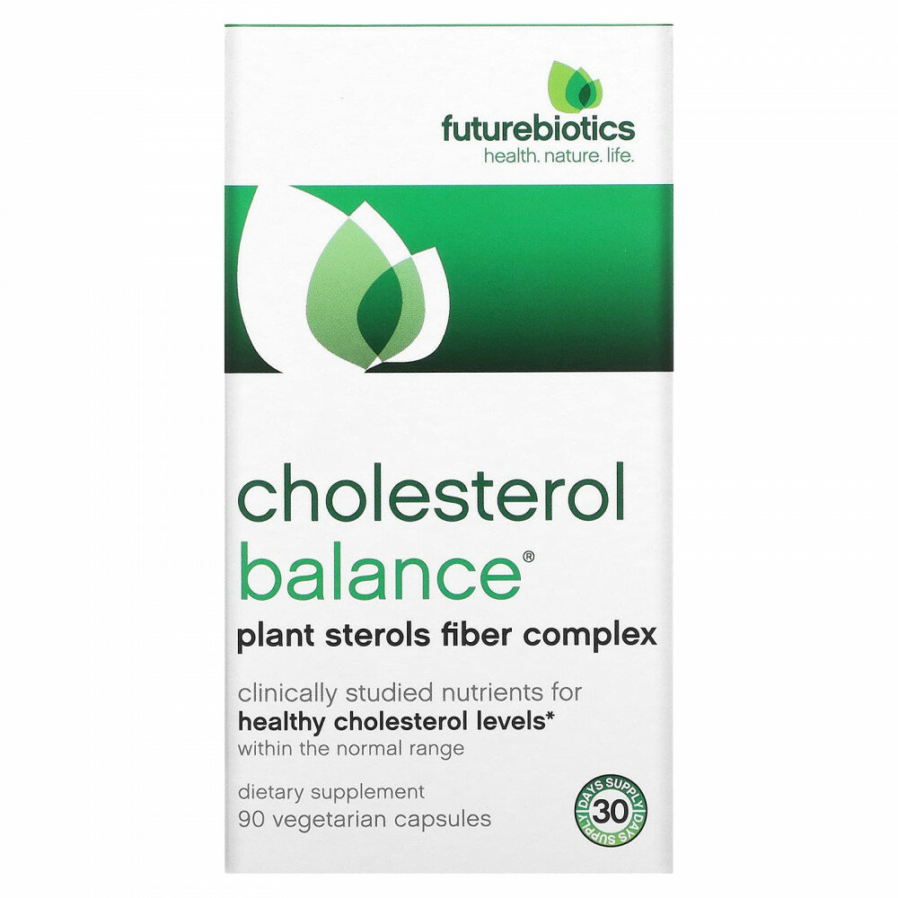 Futurebiotics, Cholesterol Balance®, 90 вегетарианских капсул